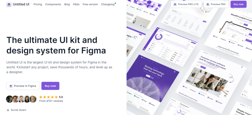 Untitled UI – The Ultimate Design Kit for Figma | Wow Techy